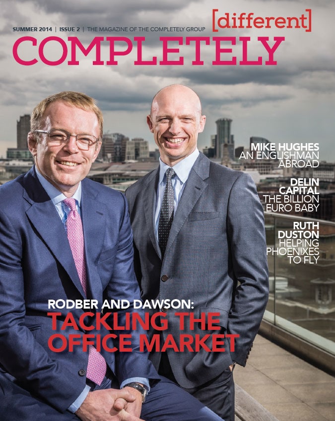 Completely Magazine Interview with CEO Tim Rodber - Instant Offices Blog